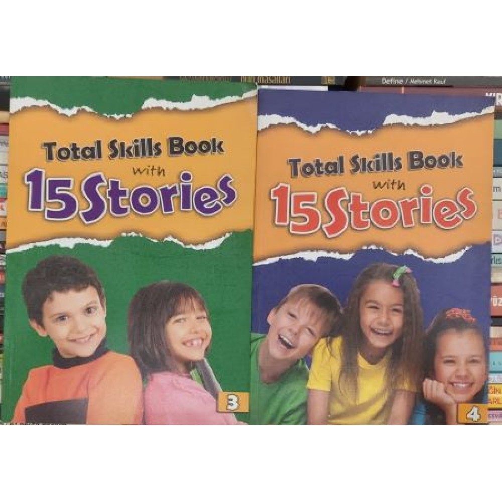 TOTAL SKILLS BOOK WITH 15 STORIES 3-4