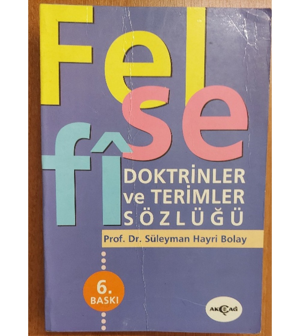 Felsefi Doktrinler ve Terimler Sözlüğü